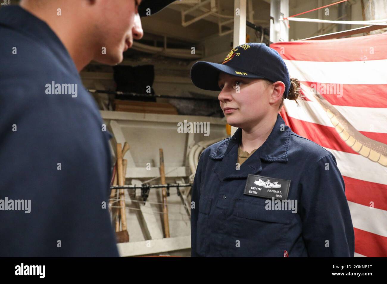 ATLANTIC OCEAN (June 4, 2021) Religious Program Specialist Seaman Devyn ...