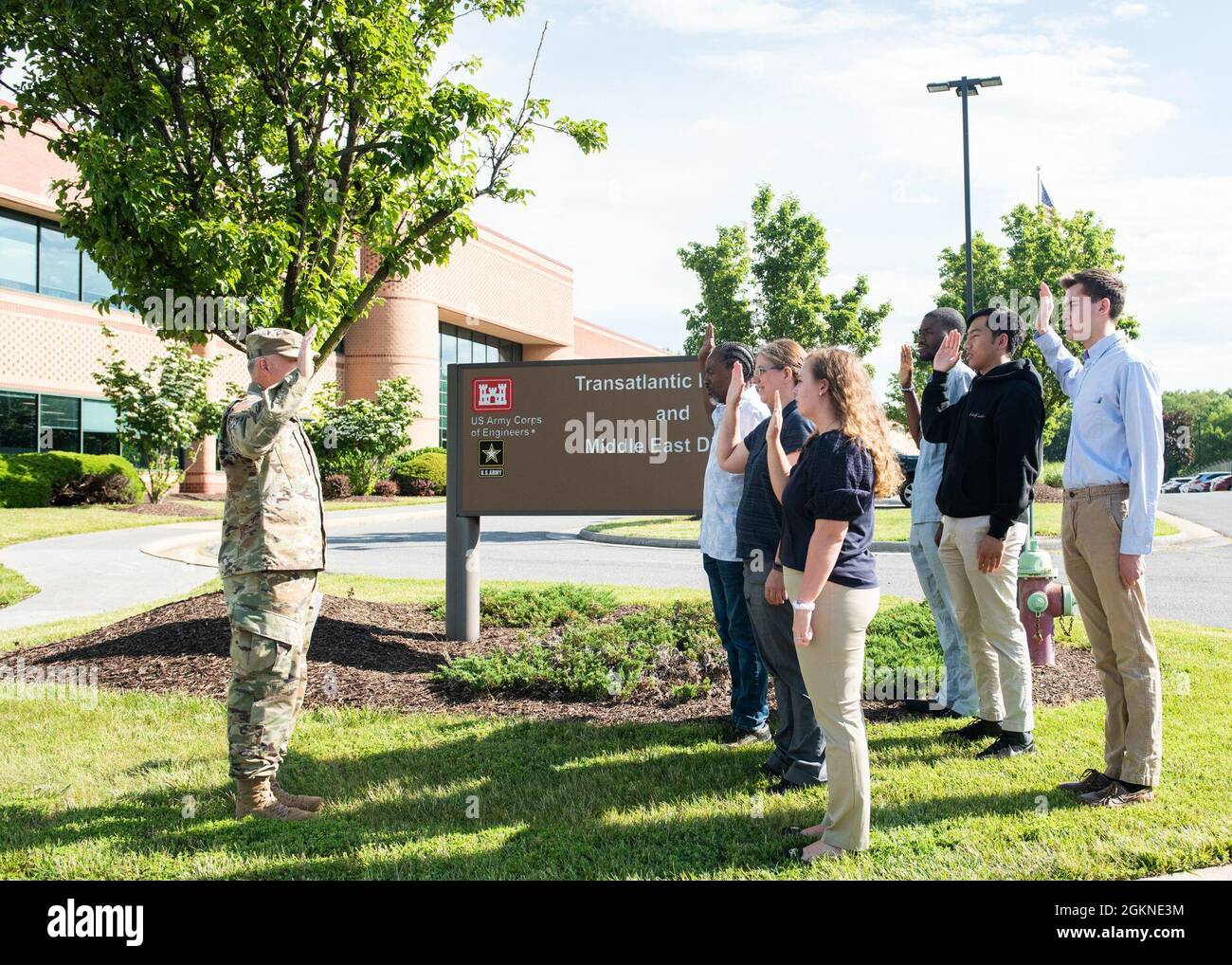 TAM Commander COL Philip Secrist swears in six new team members of the ...