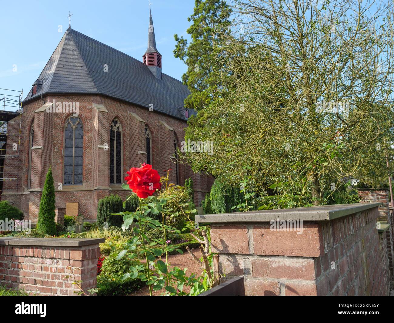 Marienthal Village at the river Issel Stock Photo - Alamy