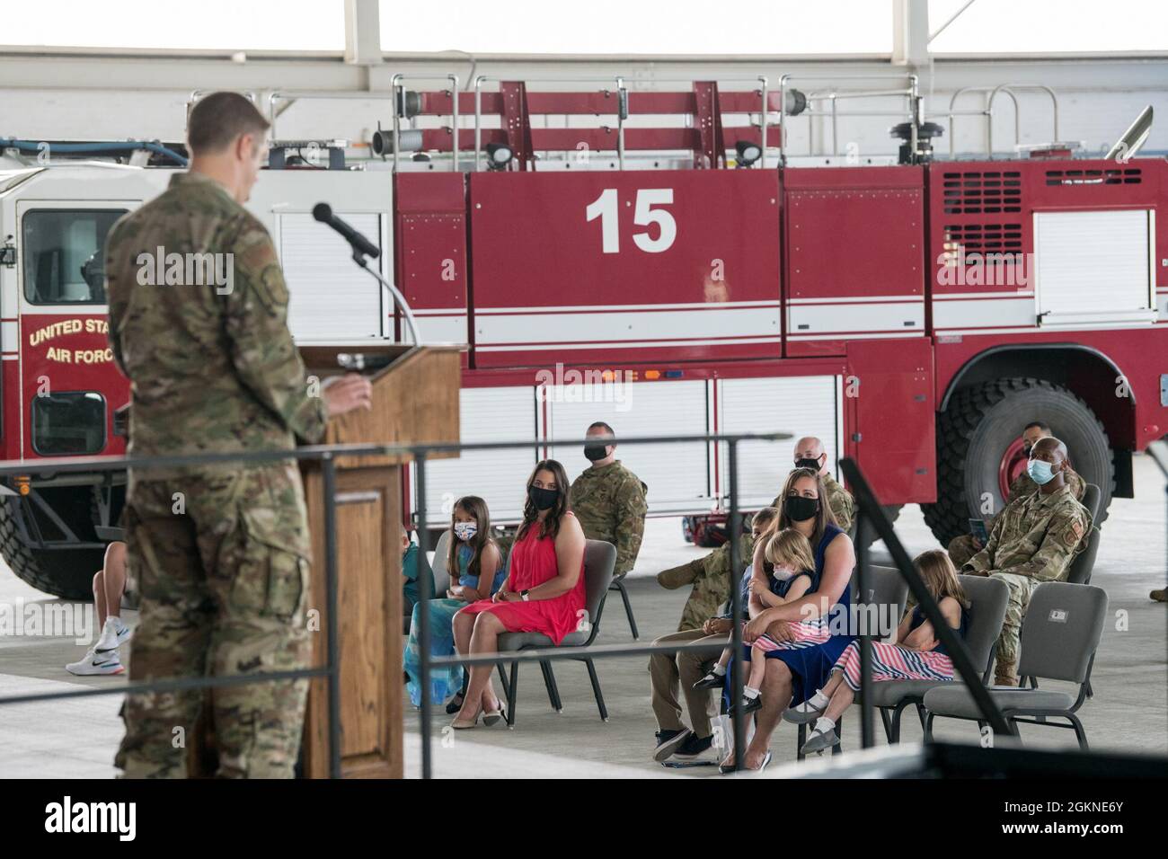 U.S. Air Force Lt. Col. Steven Schnoebelen, 424th Air Base Squadron ...