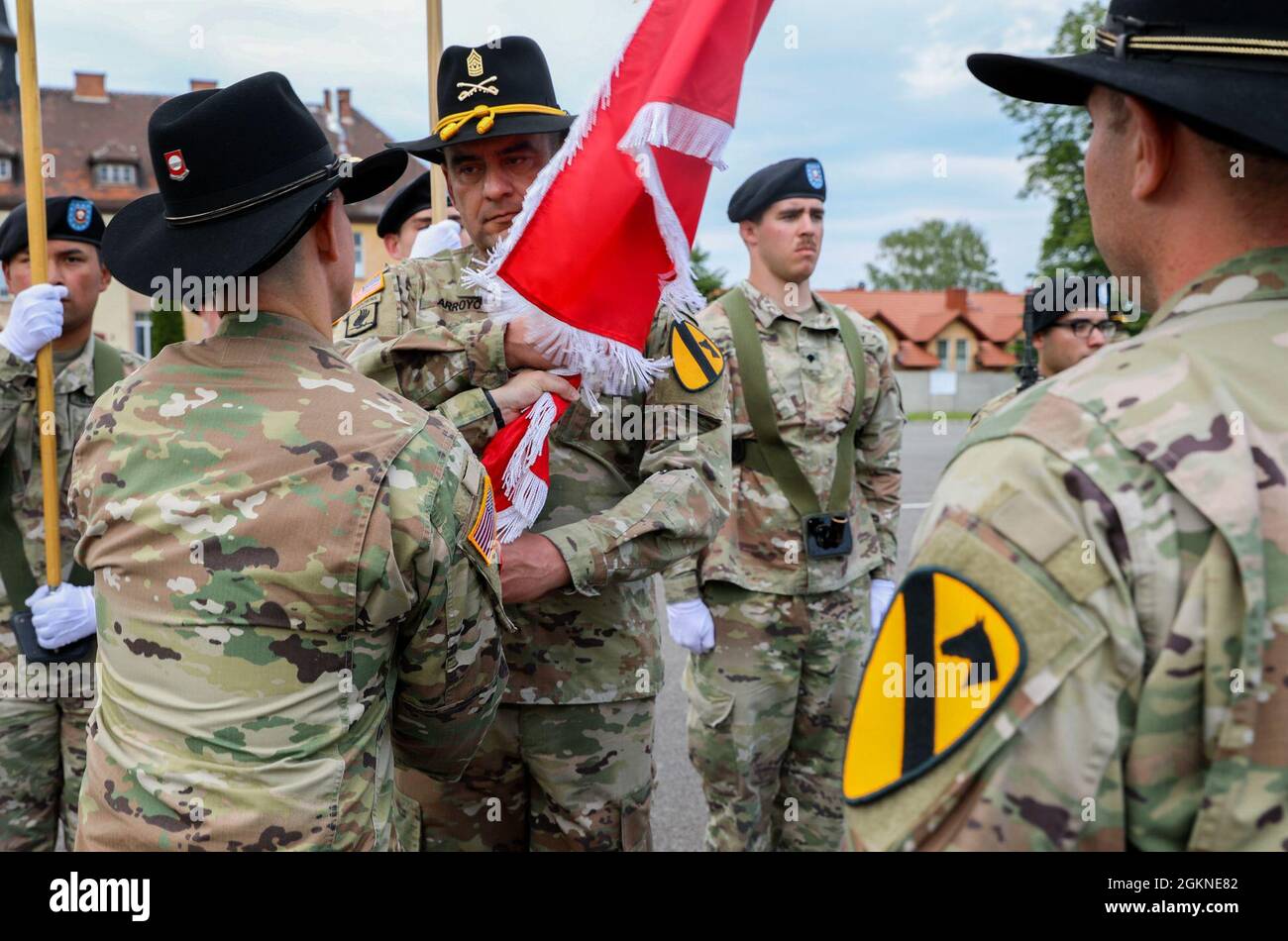 Lt. Col. Patrick Sullivan, commander, 1st Armored Brigade Combat Team ...
