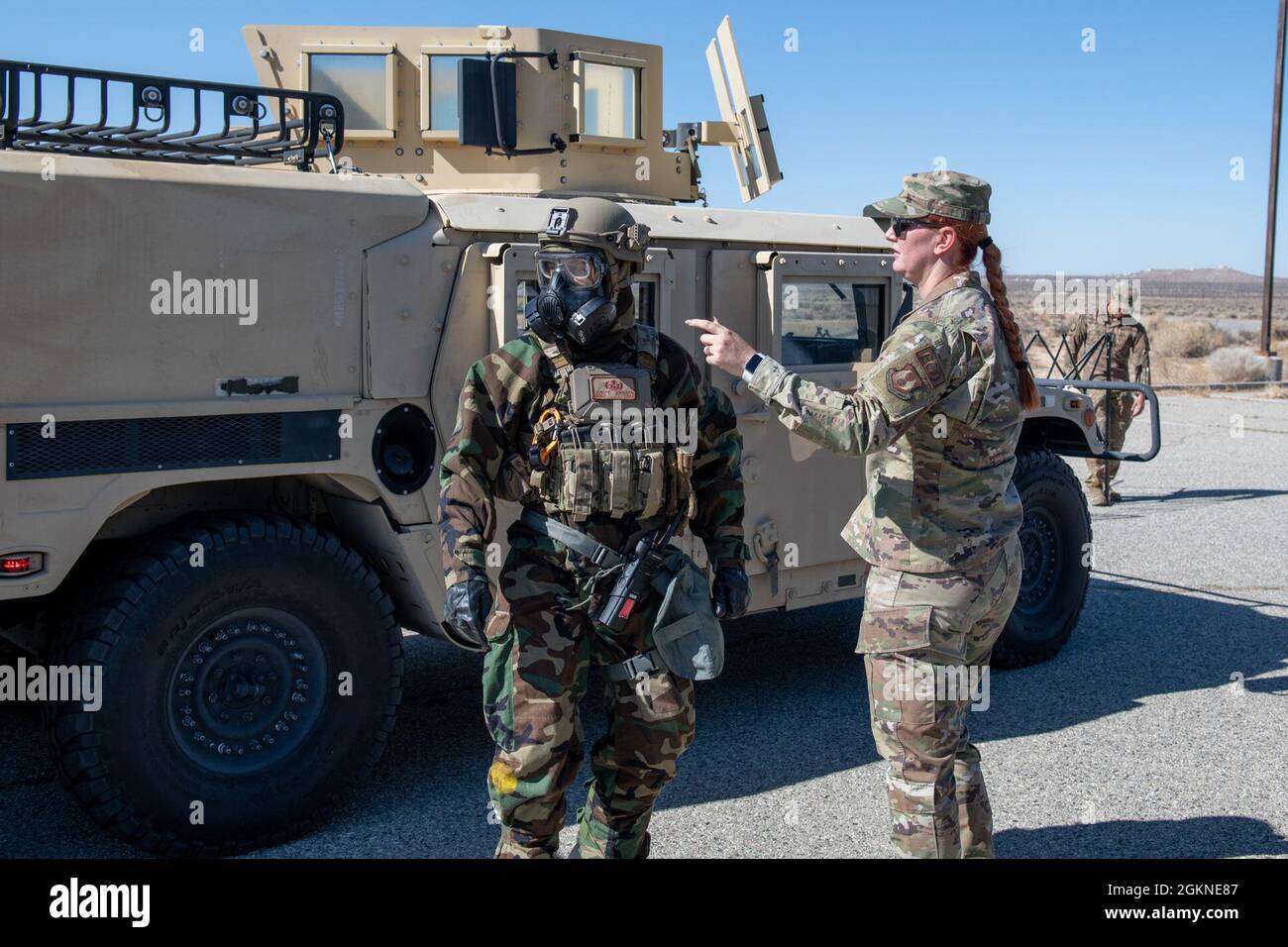 Technical Sgt. Monica D. Balcsik, right, noncommissioned officer in ...