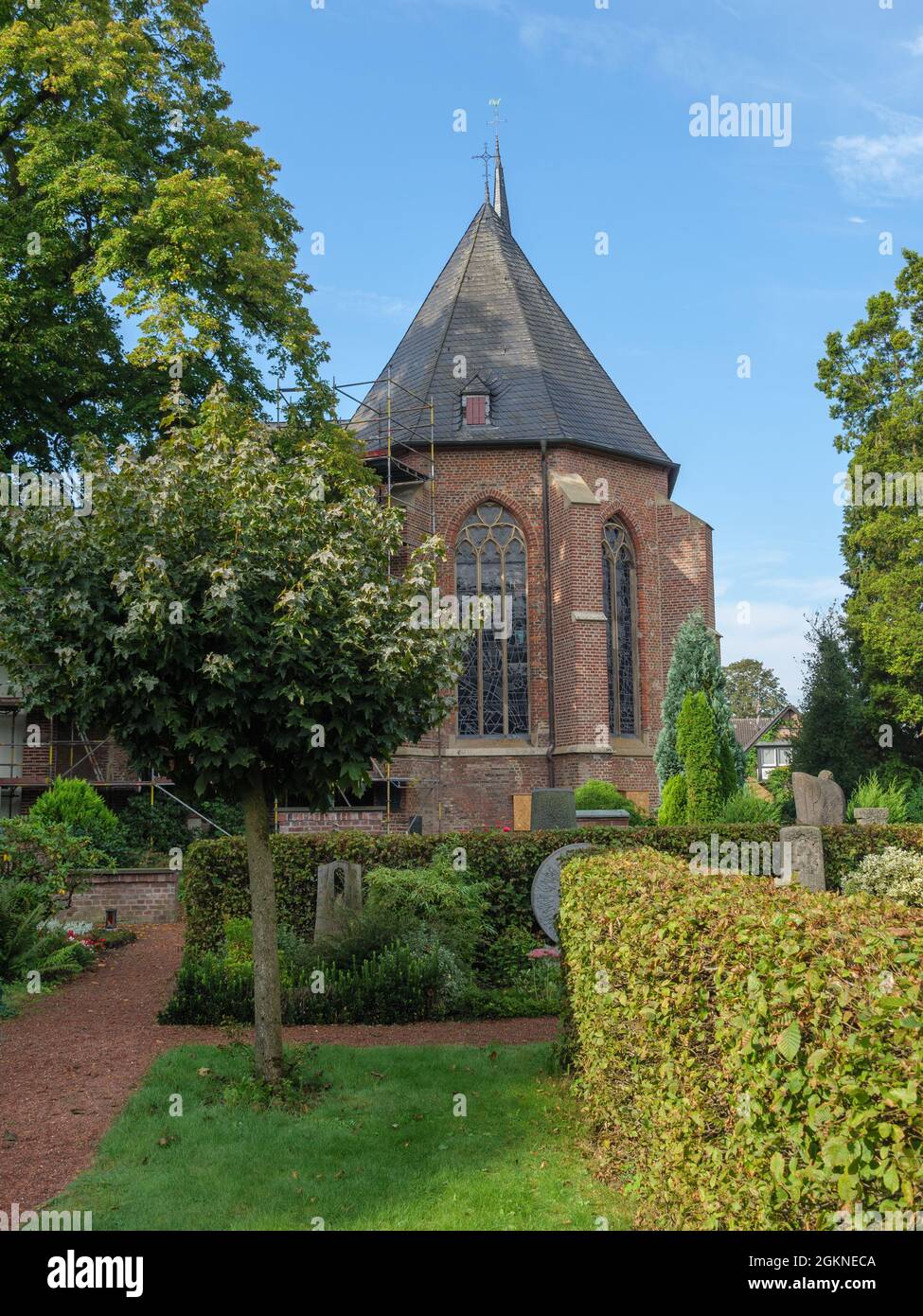 Marienthal Village at the river Issel Stock Photo - Alamy