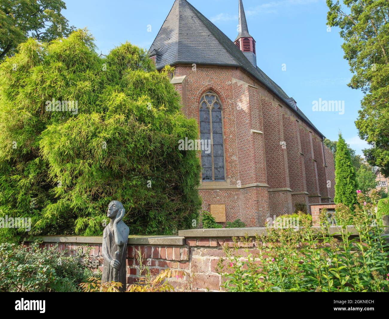 Marienthal Village at the river Issel Stock Photo - Alamy