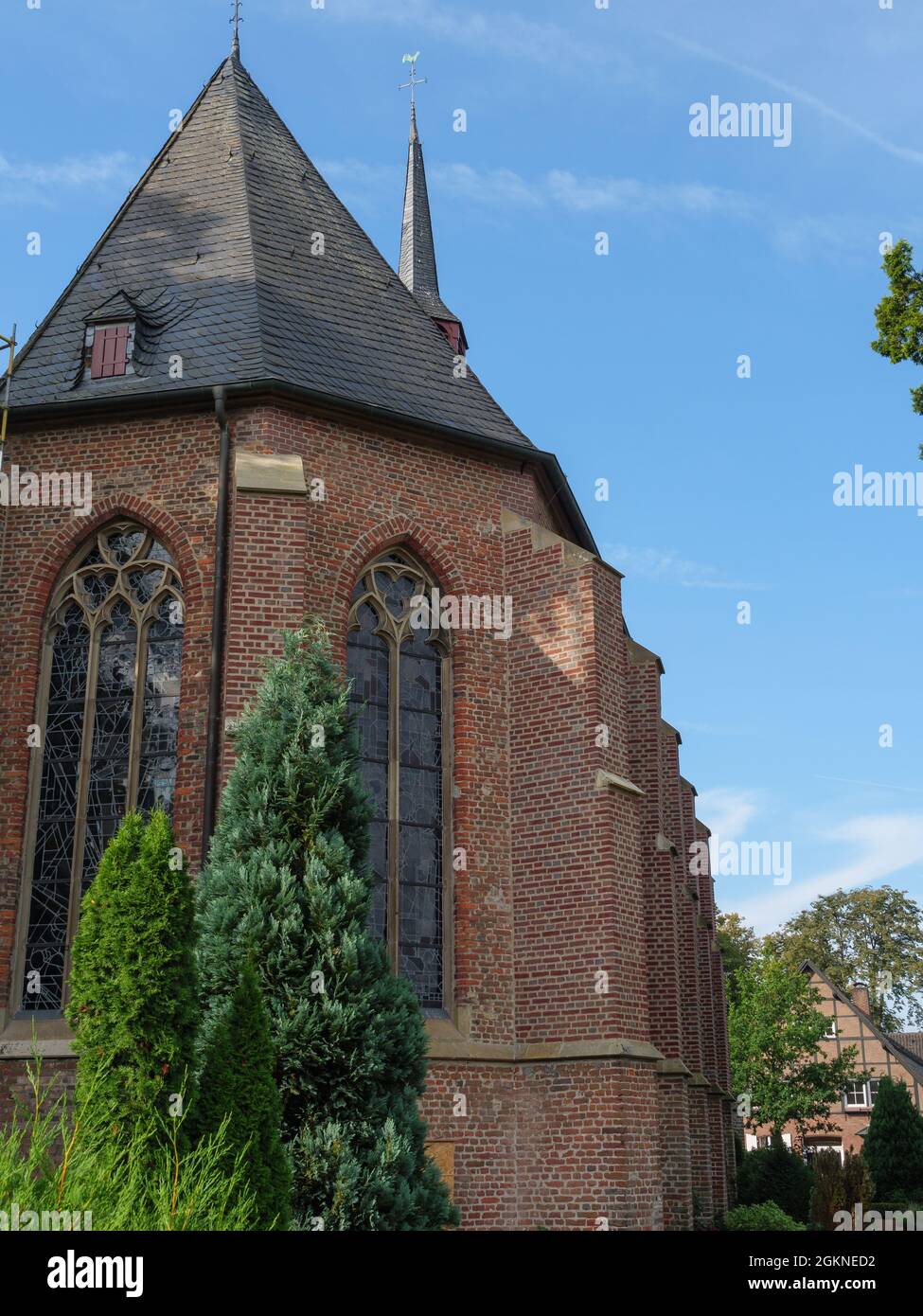 Marienthal Village at the river Issel Stock Photo - Alamy