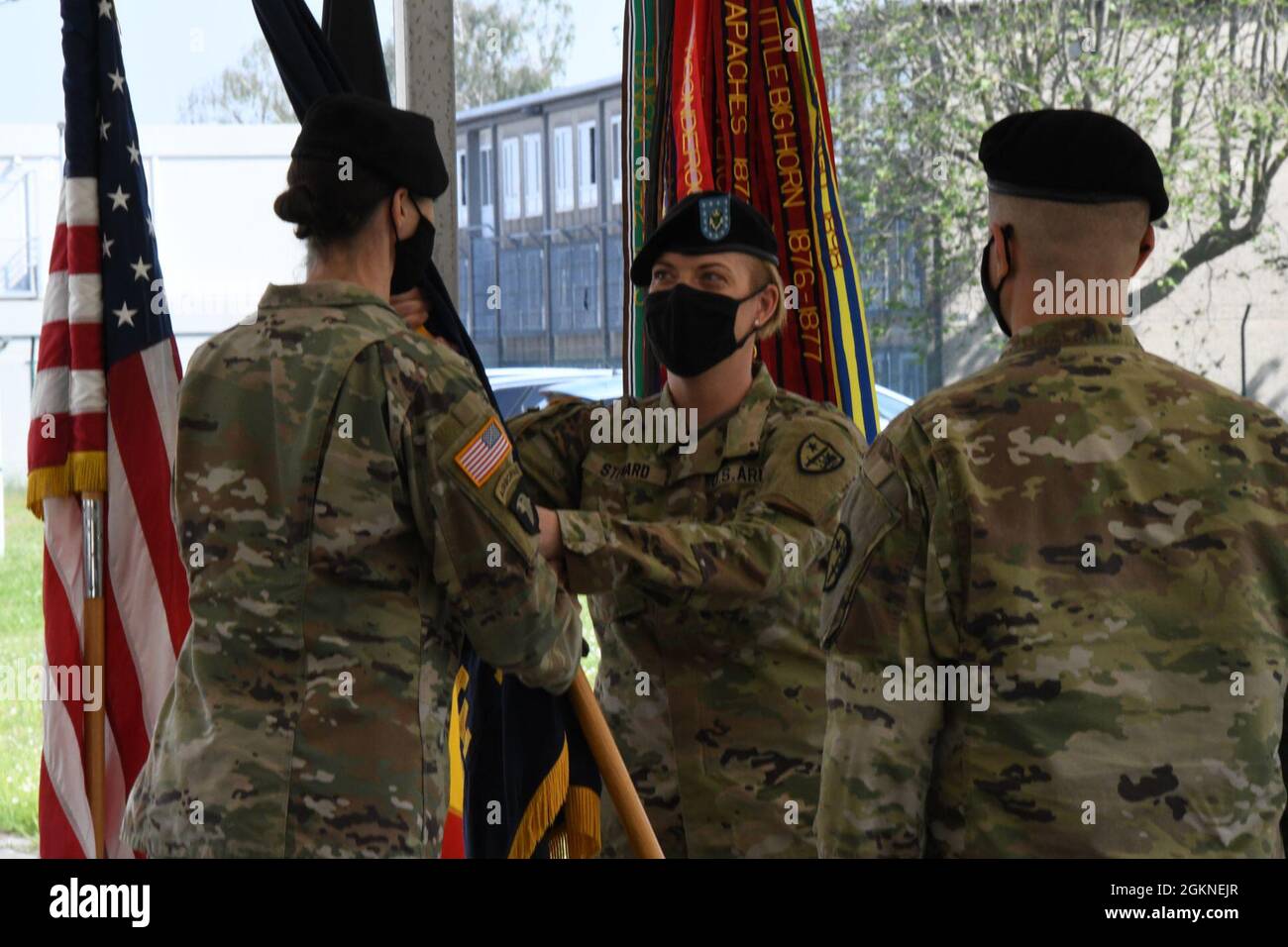 U.S. Army Lt. Col. Bonnie L. Kovatch, Allied Forces North Battalion ...