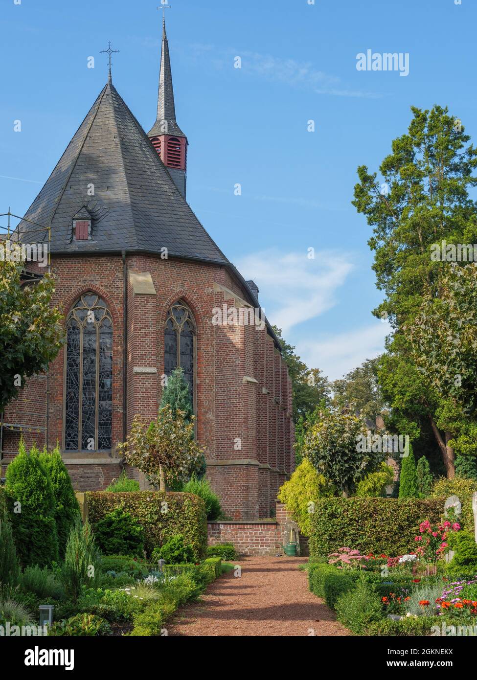Marienthal Village at the river Issel Stock Photo - Alamy