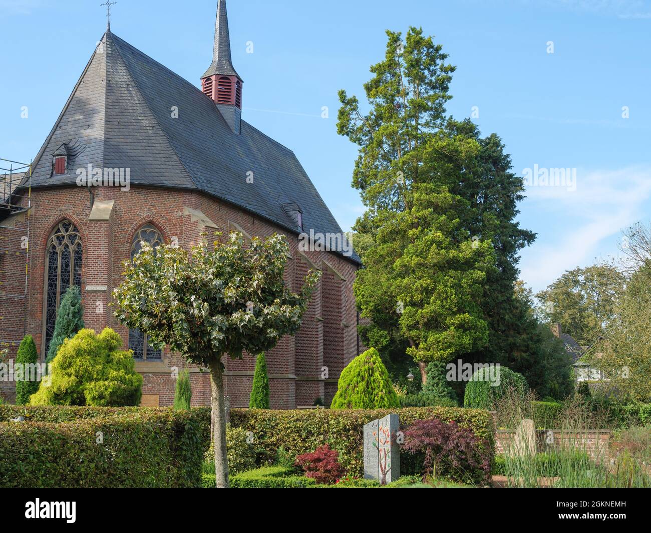 Marienthal Village at the river Issel Stock Photo - Alamy