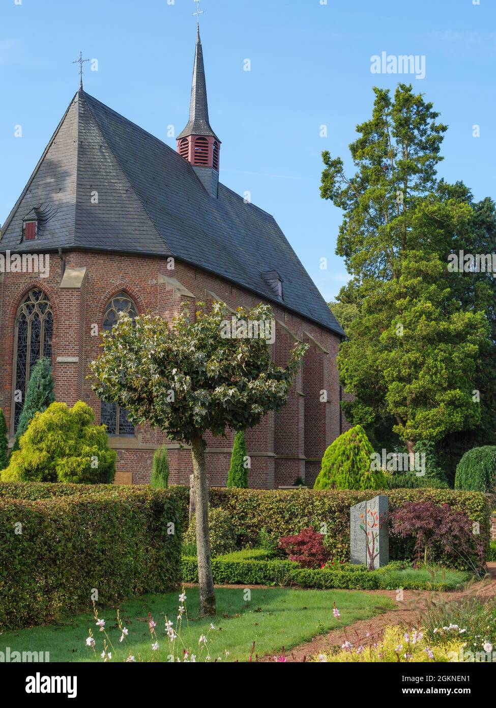Marienthal Village at the river Issel Stock Photo - Alamy