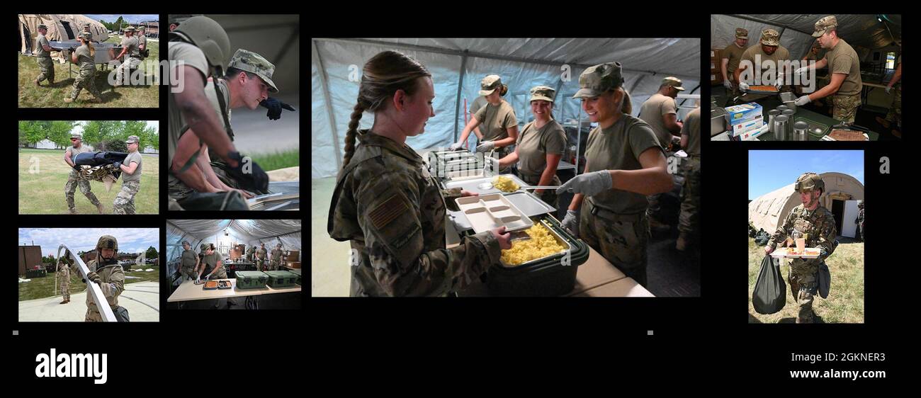 Single pallet expeditionary kitchen hi-res stock photography and images ...