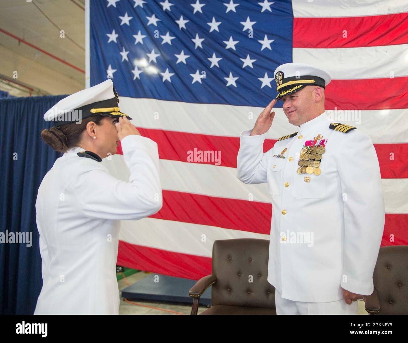 VIRGINIA BEACH, Va. (June 4, 2021) - Cmdr. Dena Risley, commanding ...
