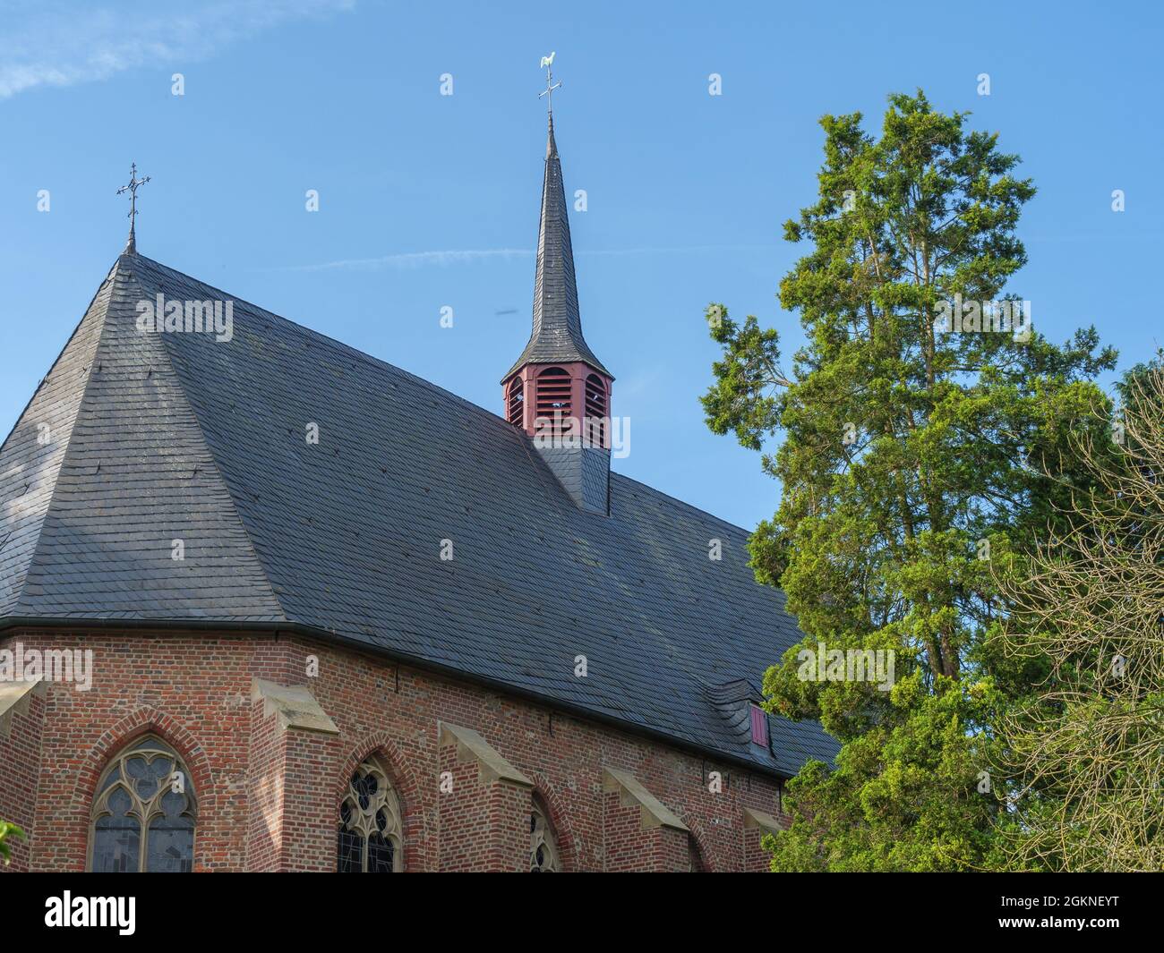 Marienthal Village at the river Issel Stock Photo - Alamy