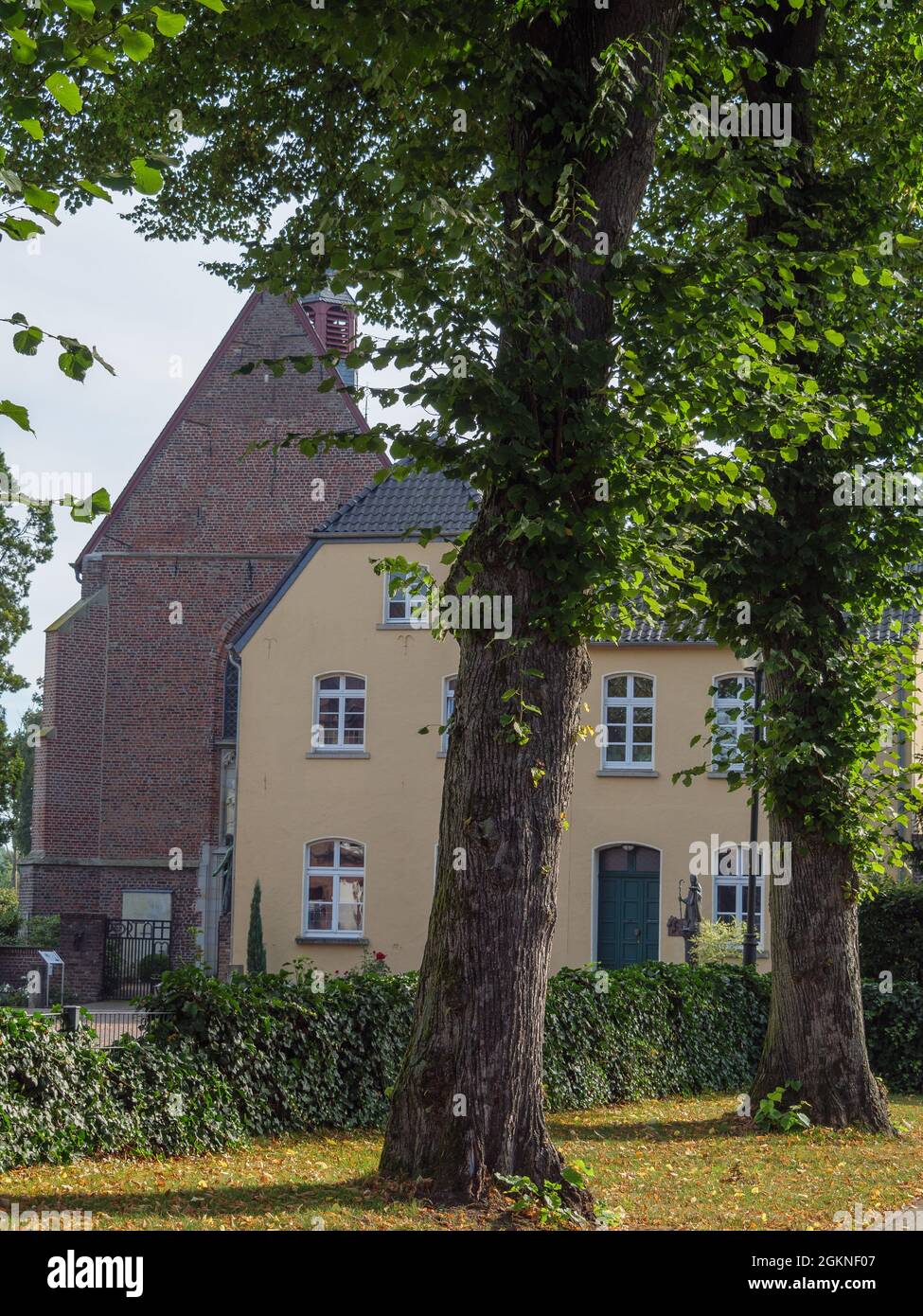 Marienthal Village at the river Issel Stock Photo - Alamy
