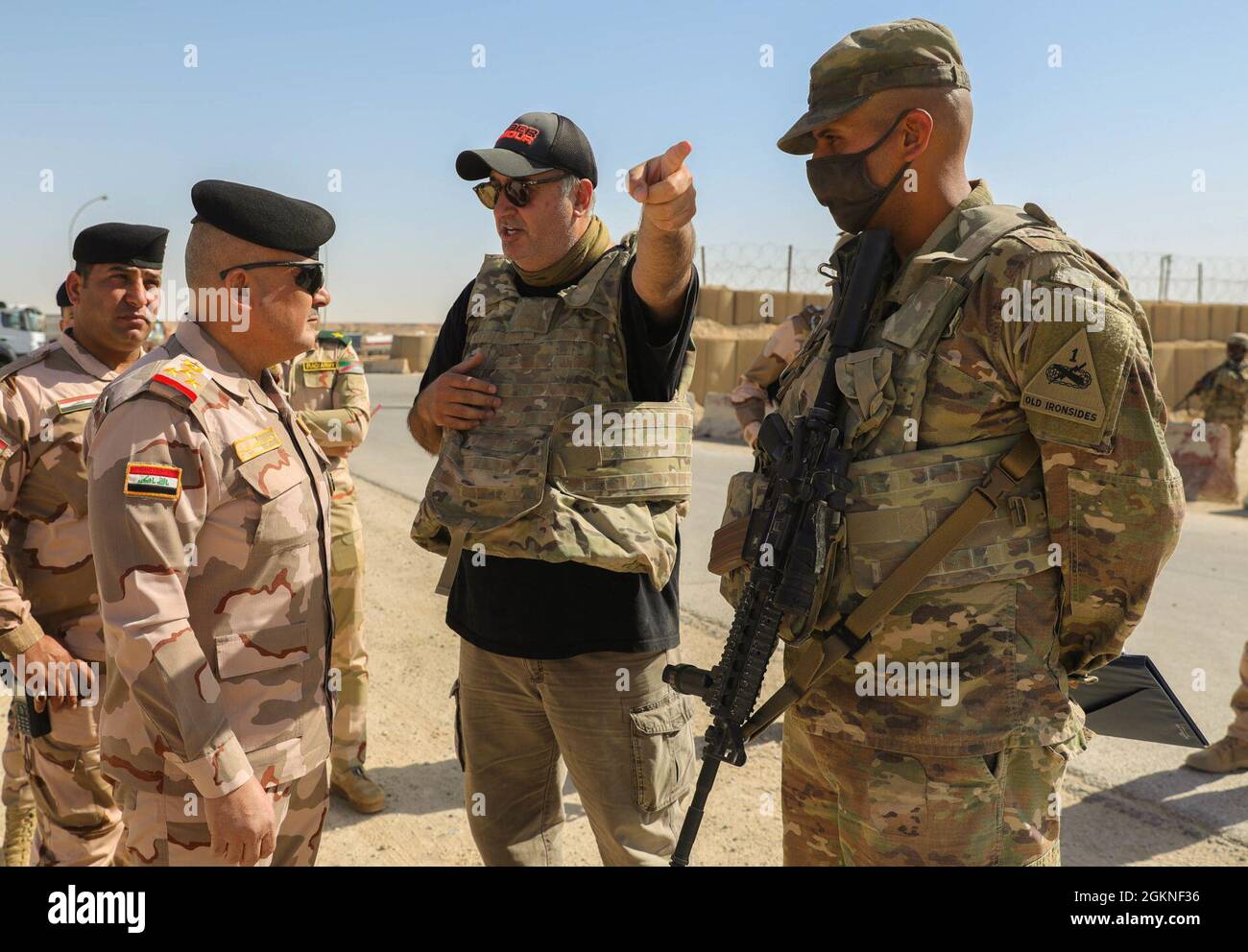 Linguist translates to Iraqi Brigadier General, Counter-ISIS Train and ...