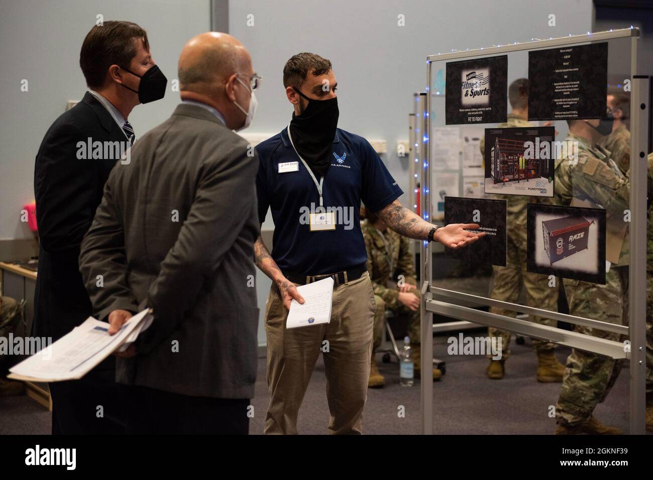 Matthew Sumpter, 422nd Air Base Squadron fitness center director ...