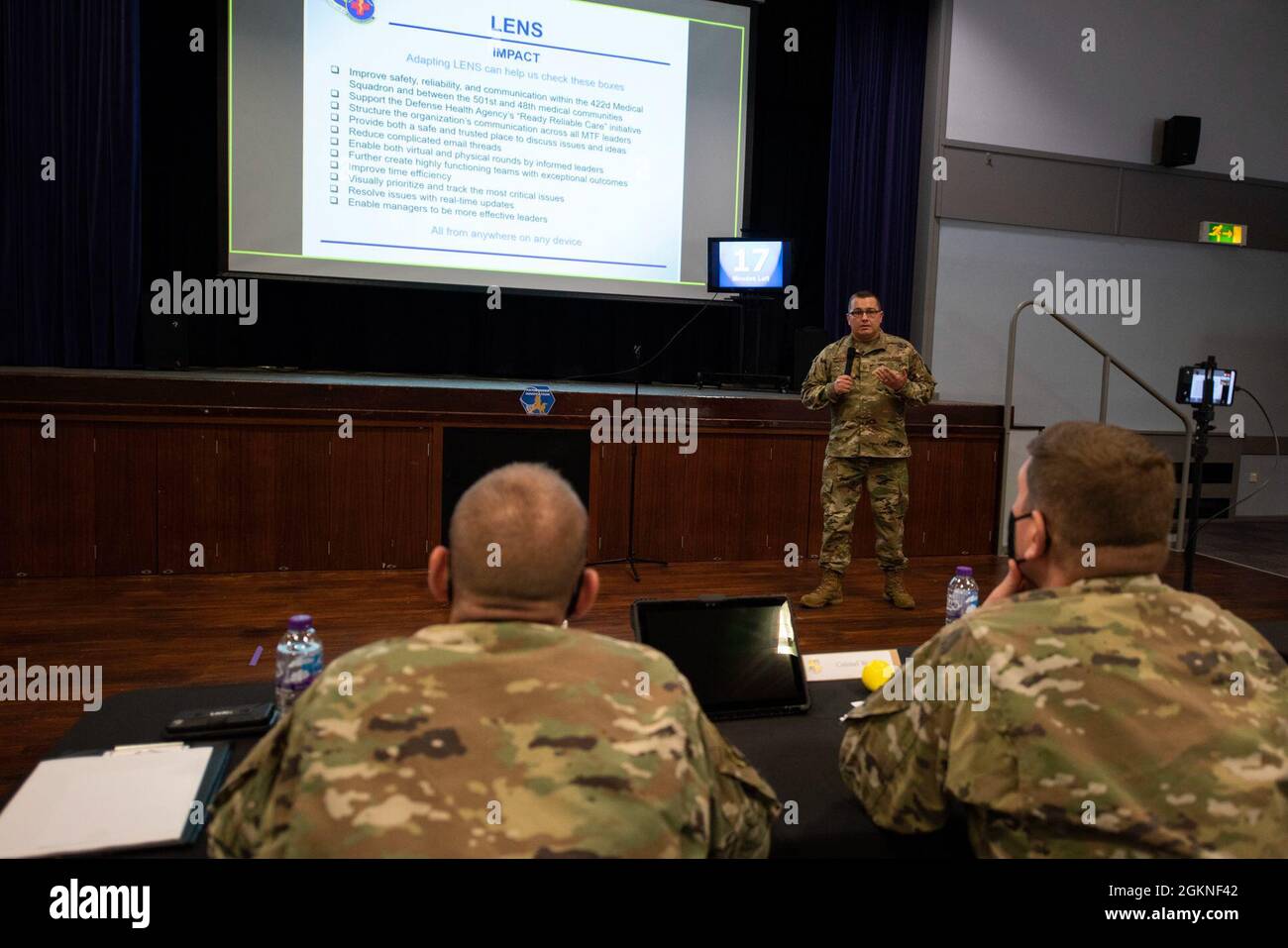 U.S. Air Force Master Sgt. Jonathan Strom, 422nd Medical Squadron ...