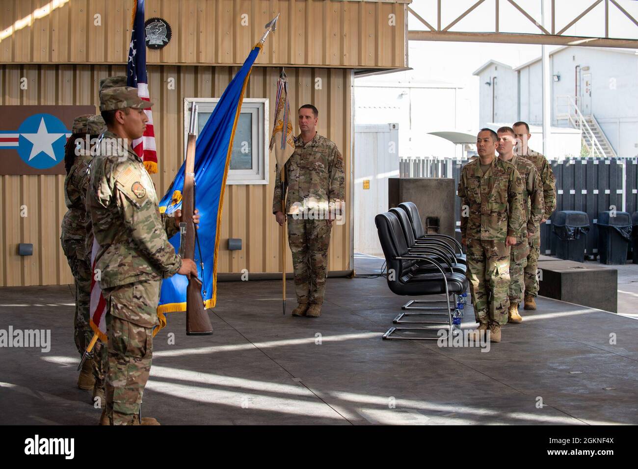 U.S. Air Force Col. Todd Inouye, 380th Expeditionary Mission Support ...