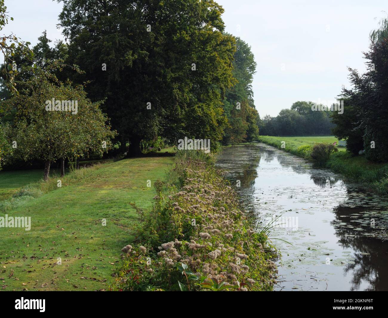 Marienthal Village at the river Issel Stock Photo - Alamy