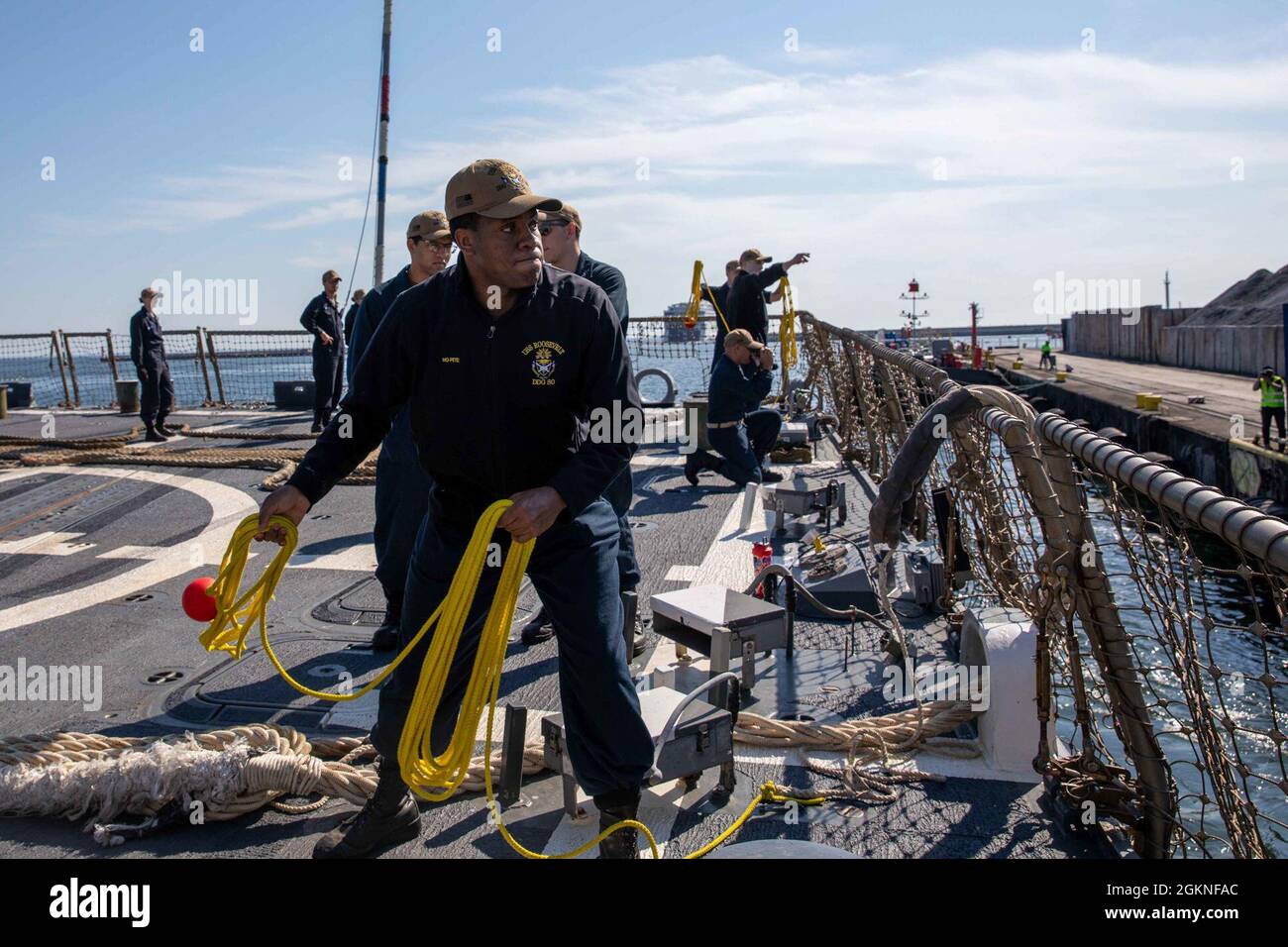 GDYNIA, Poland (June 5, 2021) Fire Controlman (Aegis) 2nd Class Steve ...