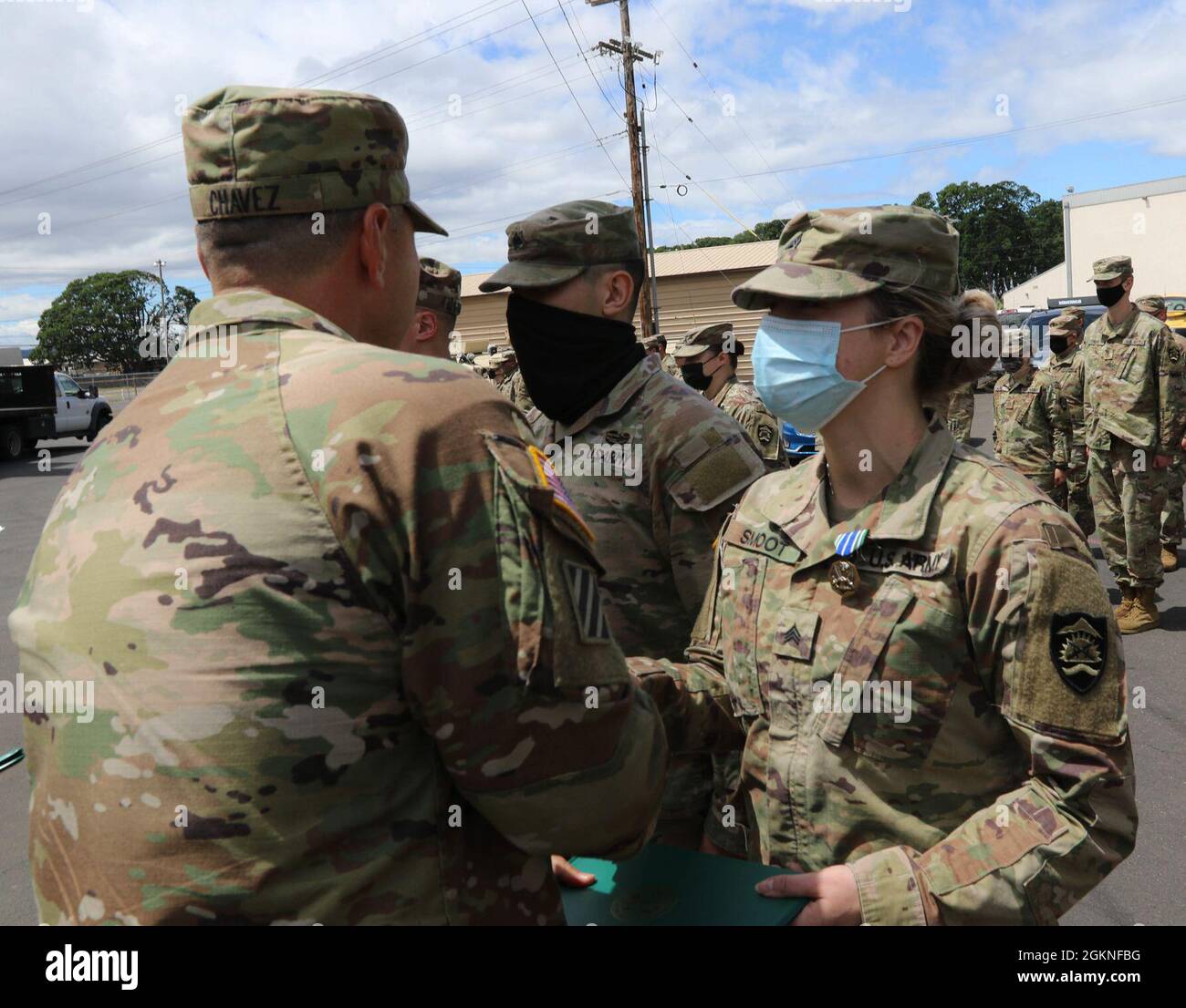 Nevada Army National Guard Lt. Col. Nicholas Chavez, Squadron Commander ...