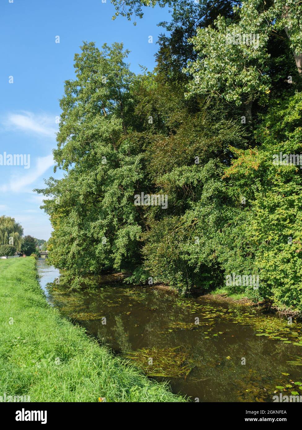 Marienthal Village at the river Issel Stock Photo - Alamy