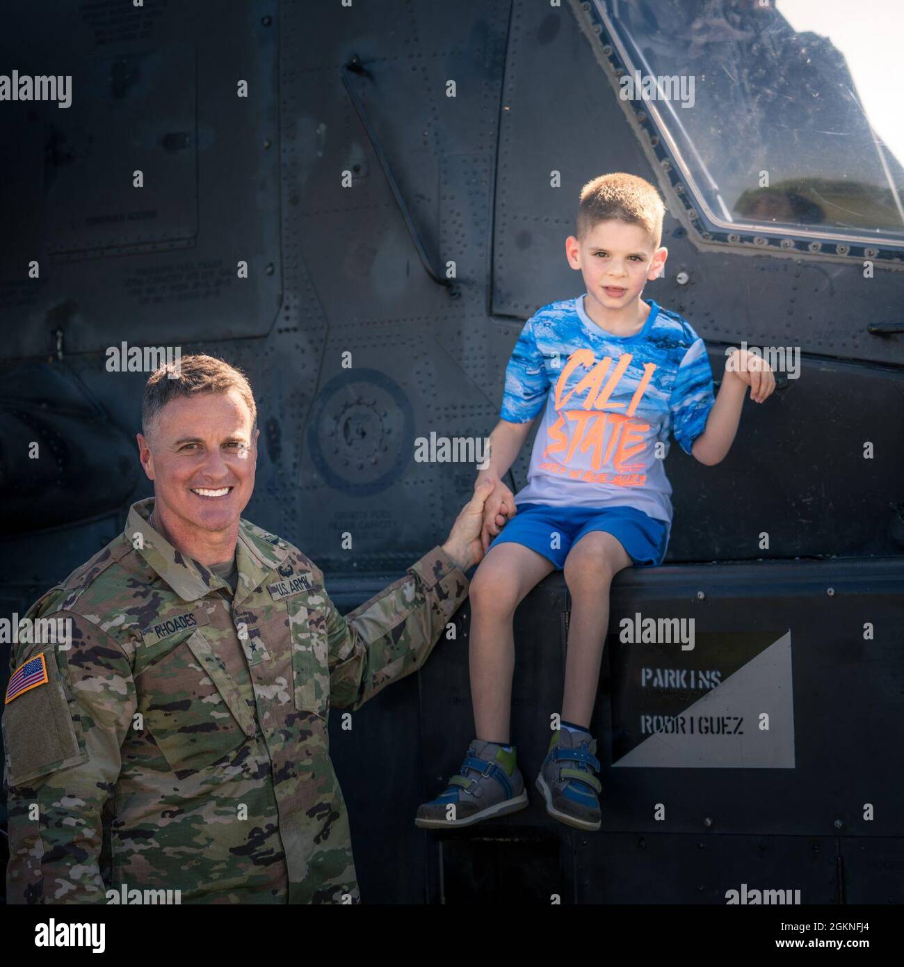 U.S. Army Ohio National Guard Brig. Gen. Stephen L. Rhoades, deputy ...