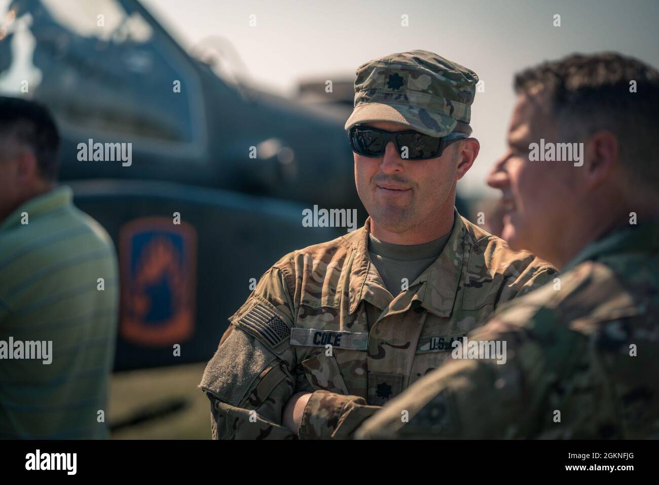 U.S. Army Ohio National Guard Brig. Gen. Stephen L. Rhoades, deputy ...