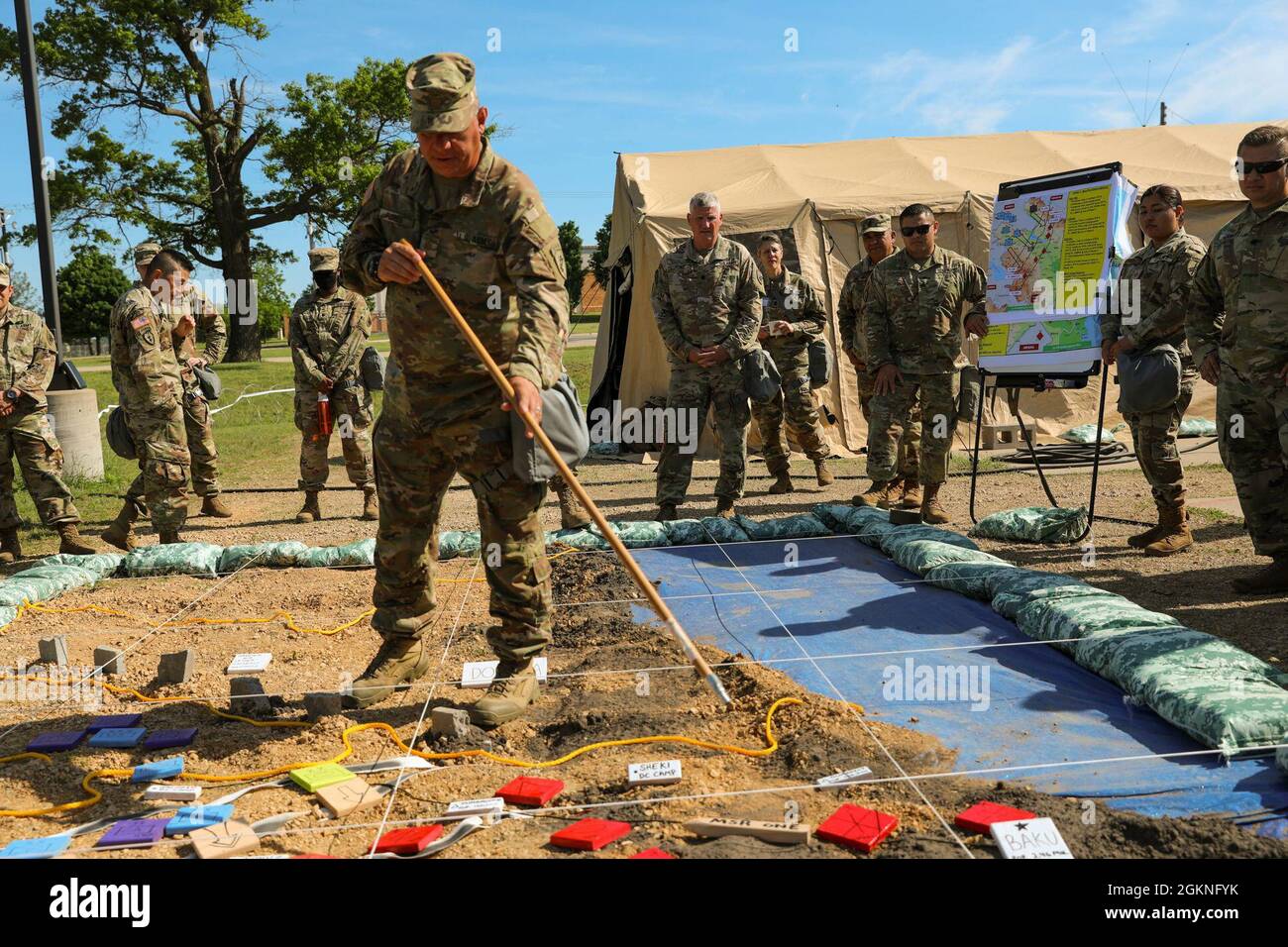 U.S. Army Reserve Maj. Richard Flores, 358th Civil Affairs Brigade ...
