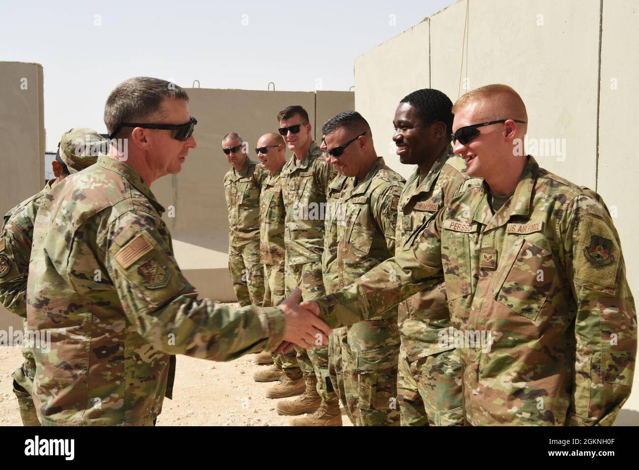 U.S. Air Force Senior Airman Matthew Persson, 157th Expeditionary ...
