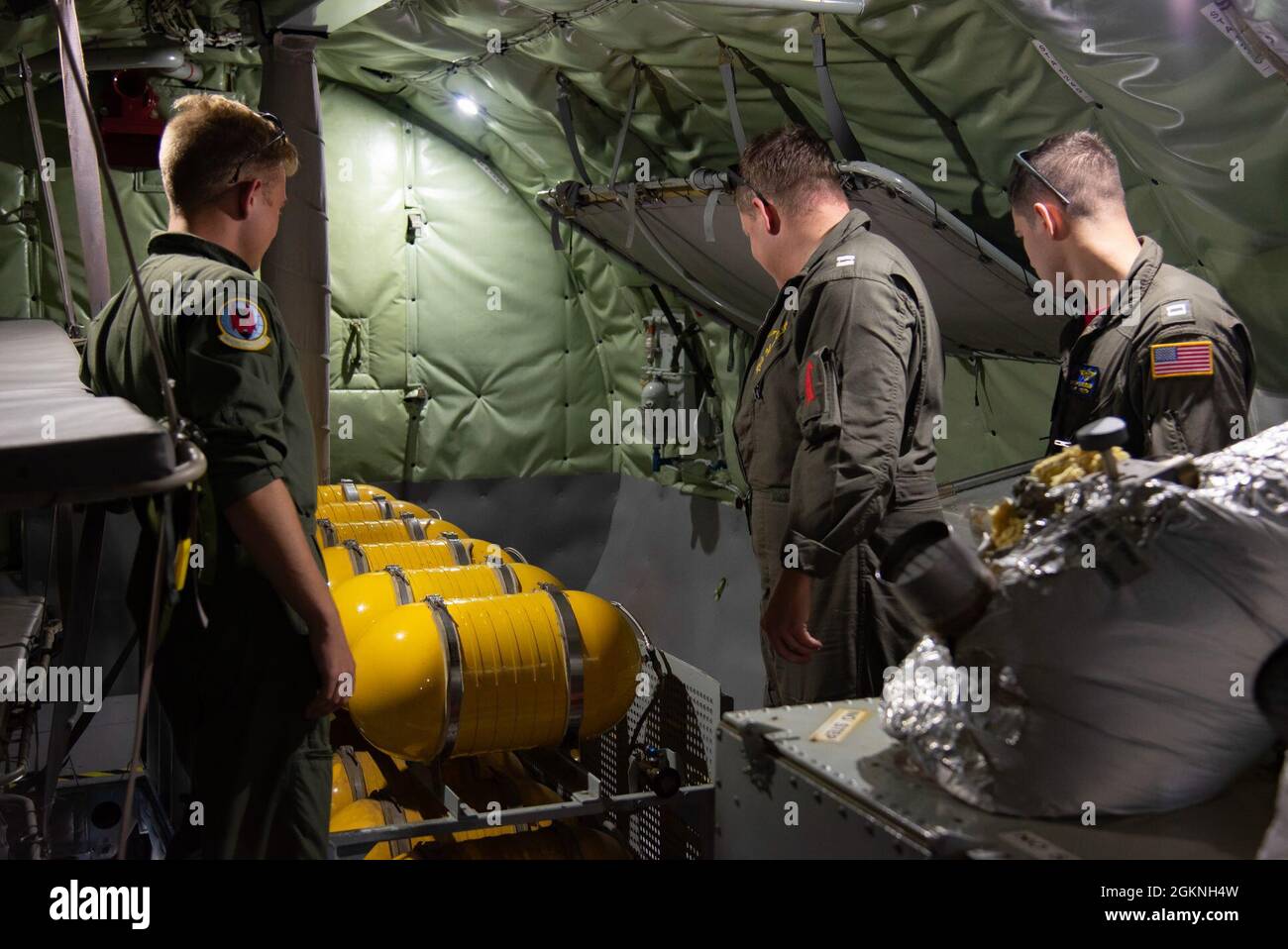 U.S. Air Force Airman 1st Class Cameron Andrews, 50th Air Refueling ...