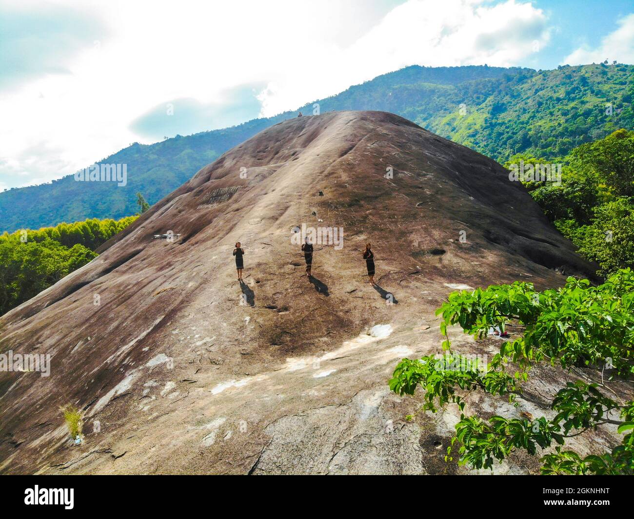 Nice big stone in Dak Lak province central Vietnam Stock Photo - Alamy
