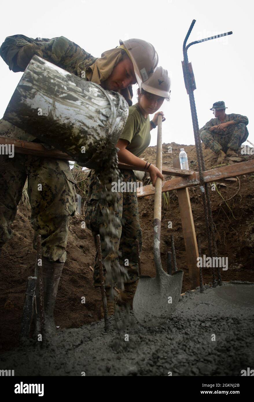 060621-N-RU672-1018 Okinawa, Japan (June 6, 2021) Seabees with Naval ...