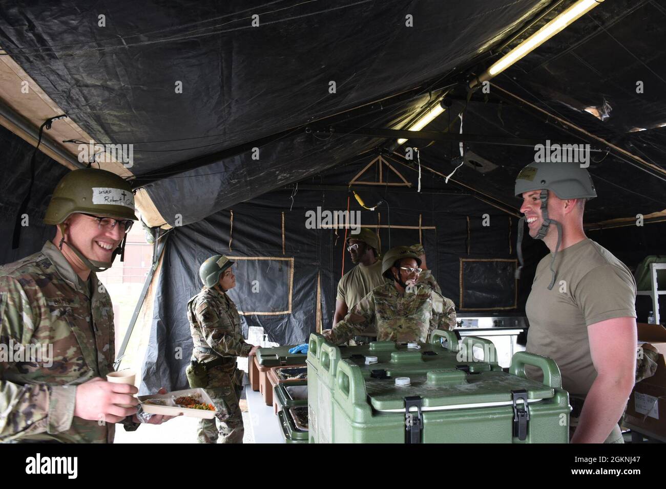 The 442d Force Support Squadron manages a Single Pallet Expeditionary ...