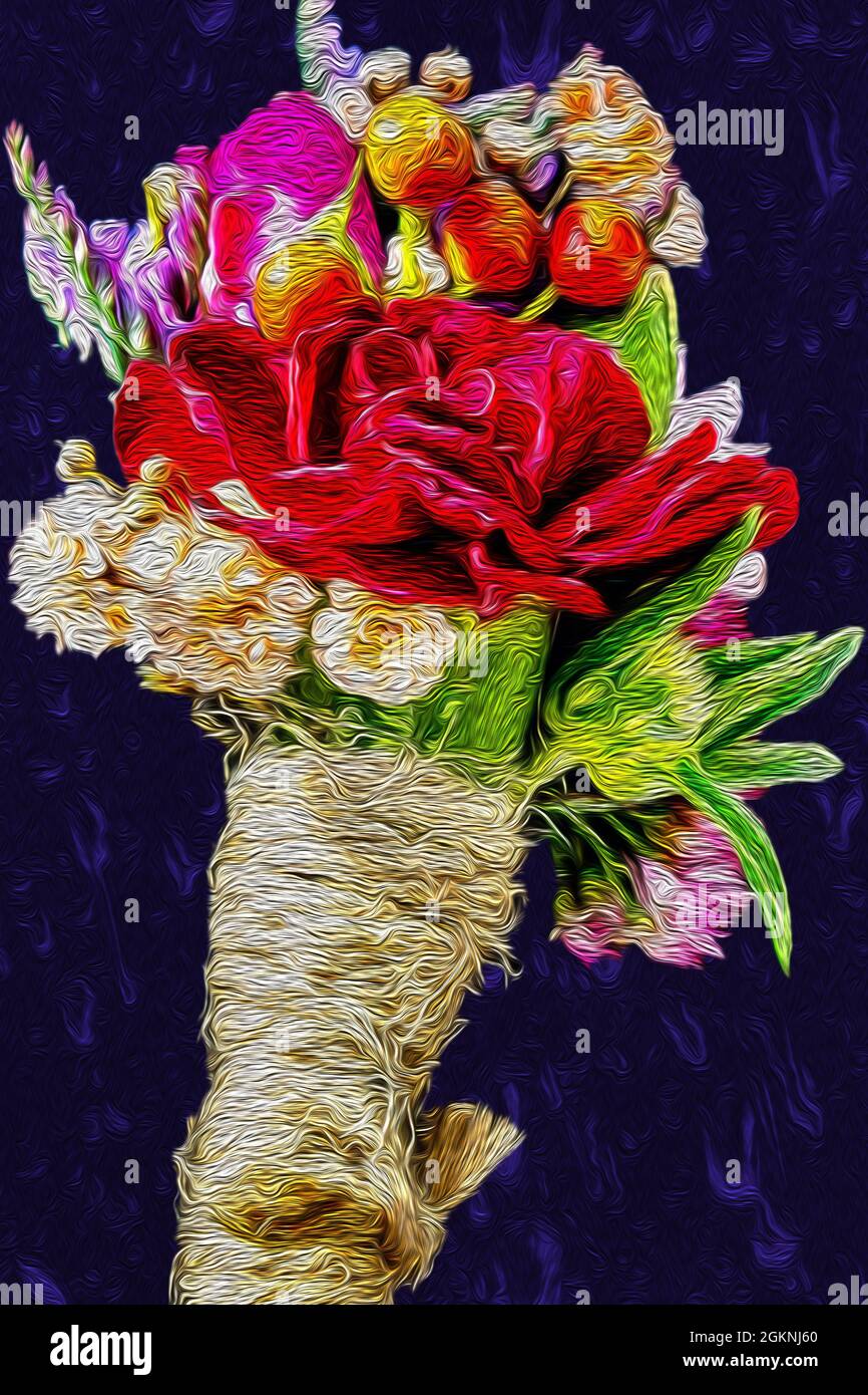 Floral : Flower love Stock Photo - Alamy