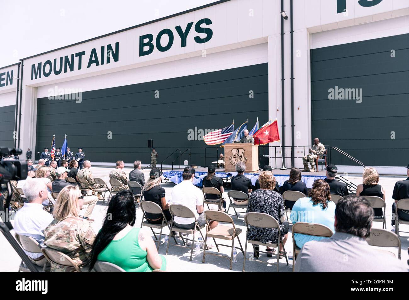 Air Force Brig. Gen. Steven Lamrecht, the air component commander of ...