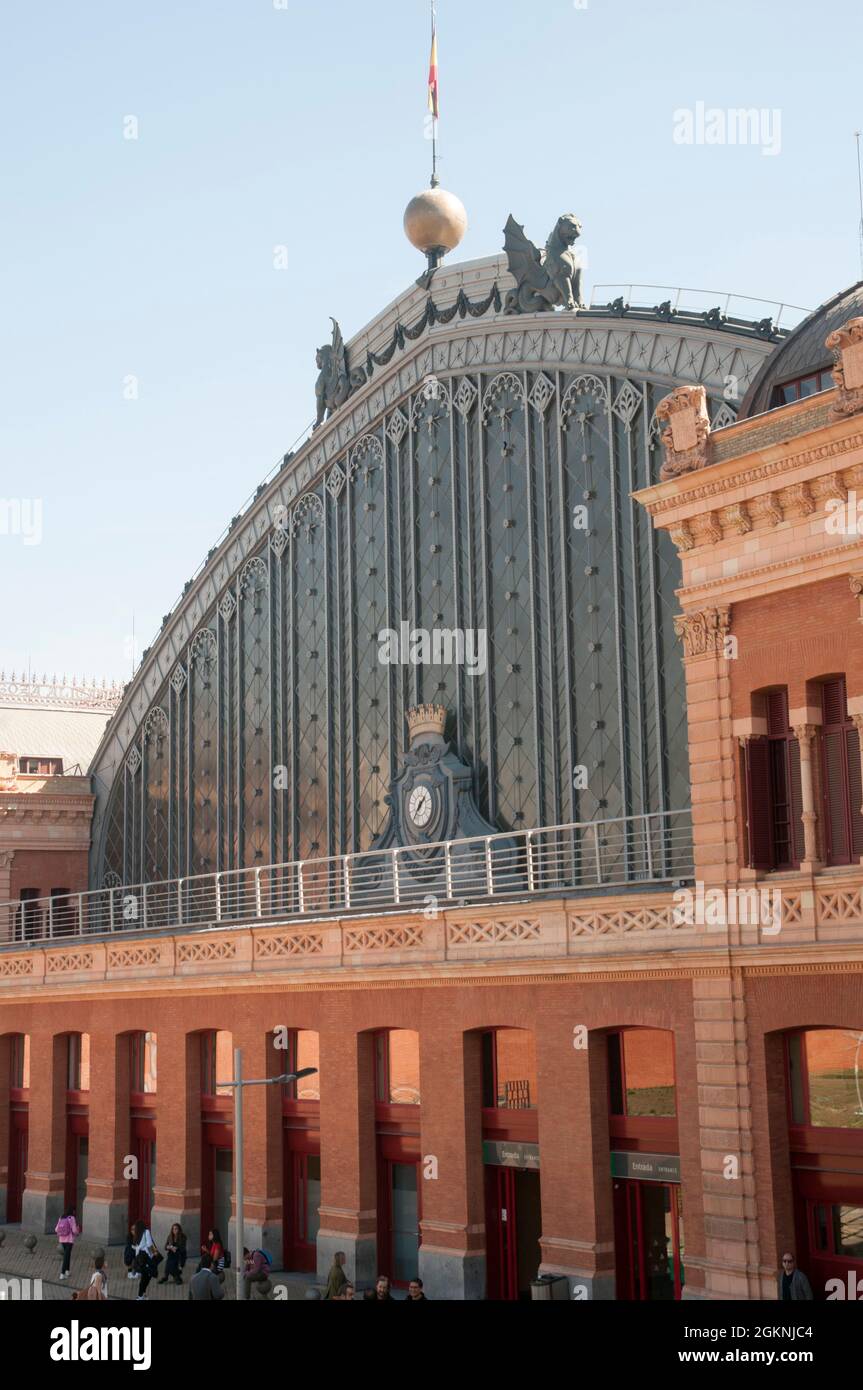 Atocha train station in Madrid, Spain Stock Photo - Alamy