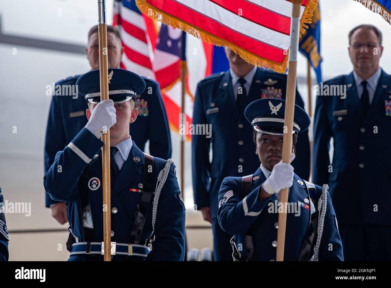 A change of command ceremony is held at Rickenbacker Air National Guard ...