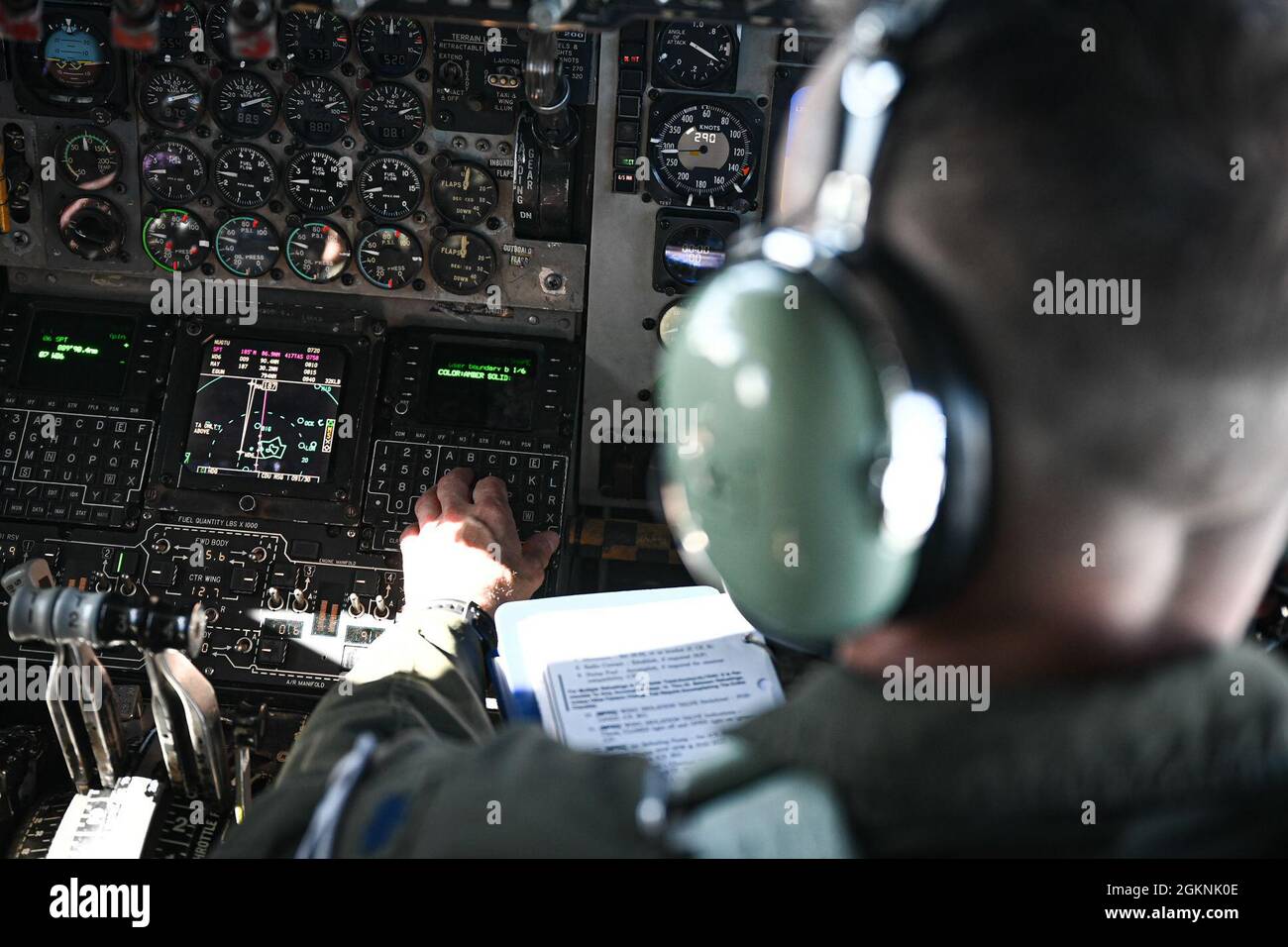 U.S. Air Force Lt. Col. John Talafuse, 100th Air Refueling Wing ...