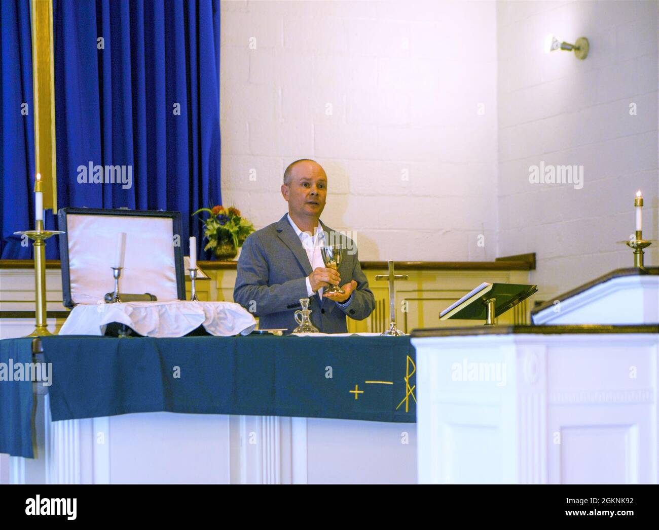 210606-N-RT809-1048 NORFOLK (June 6, 2021) Chaplain Jason Gregory ...