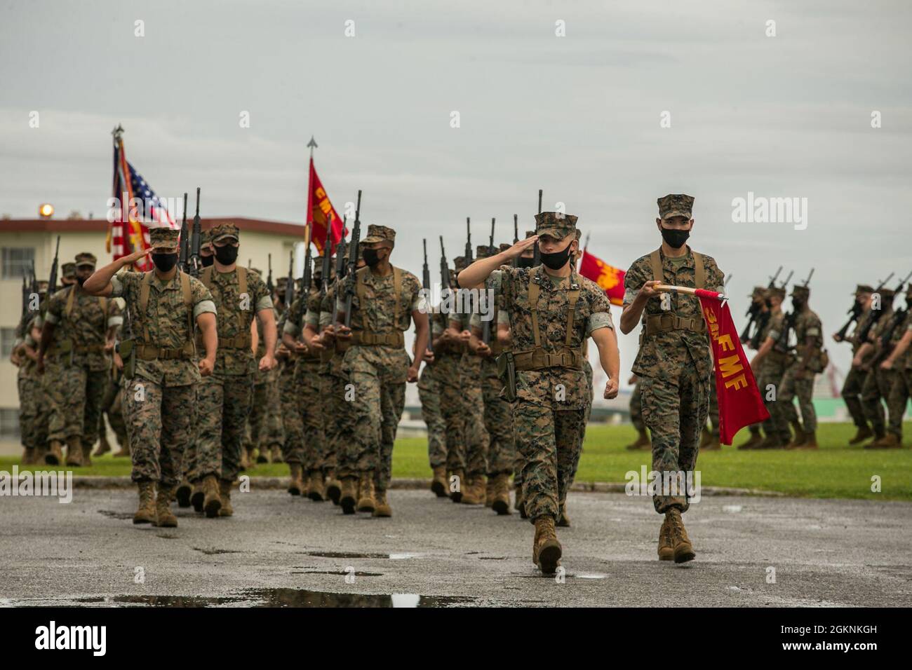 U.S. Marines with 3d Supply Battalion, 3d Marine Logistics Group (MLG ...
