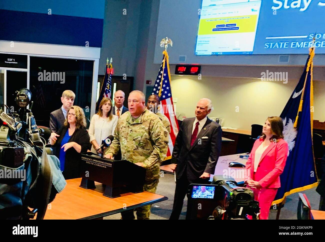 U.S. Army Maj. Gen. Van McCarty, the adjutant general for South ...