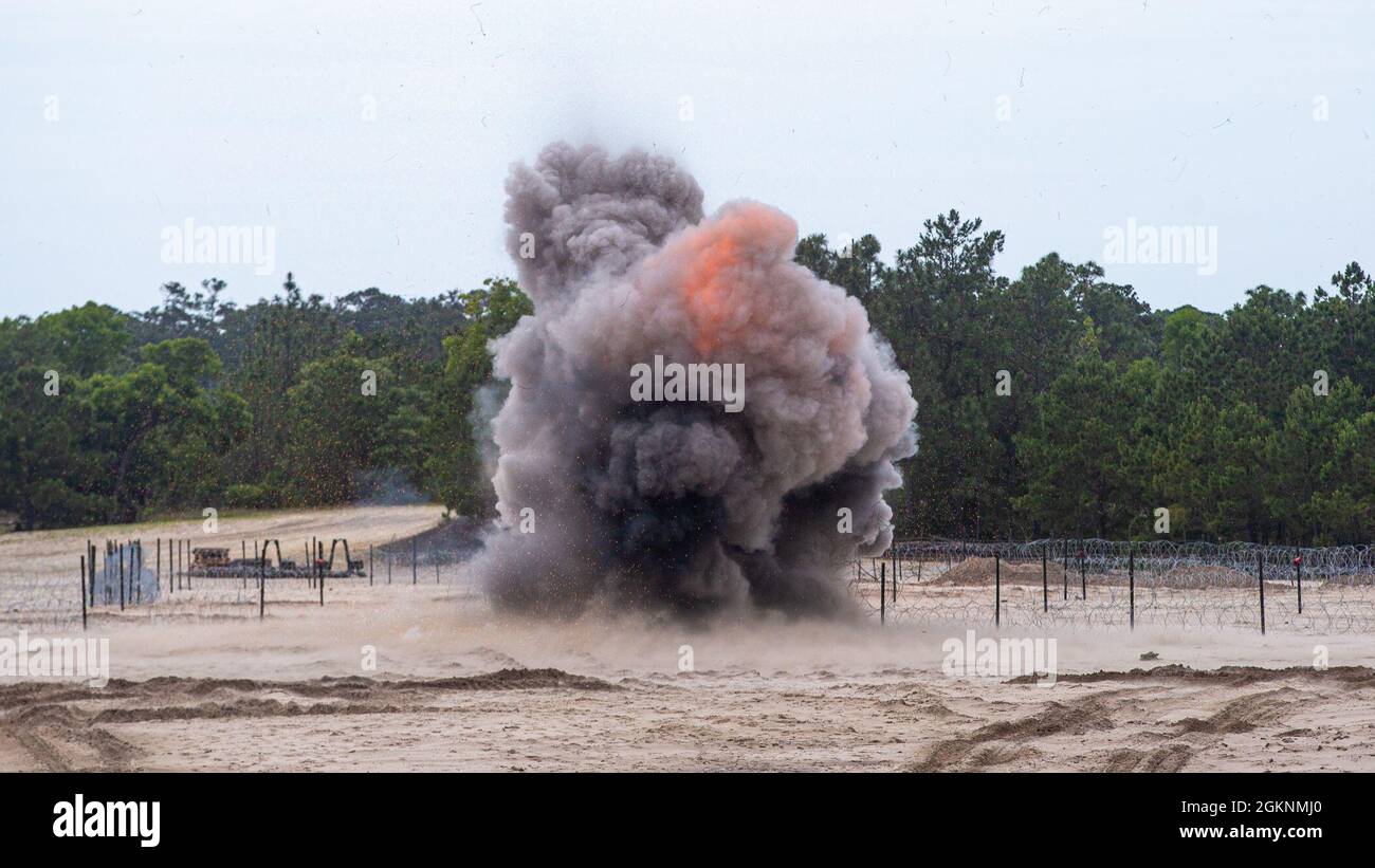 U.S. Marines with 2d Combat Engineer Battalion, 2d Marine Division ...
