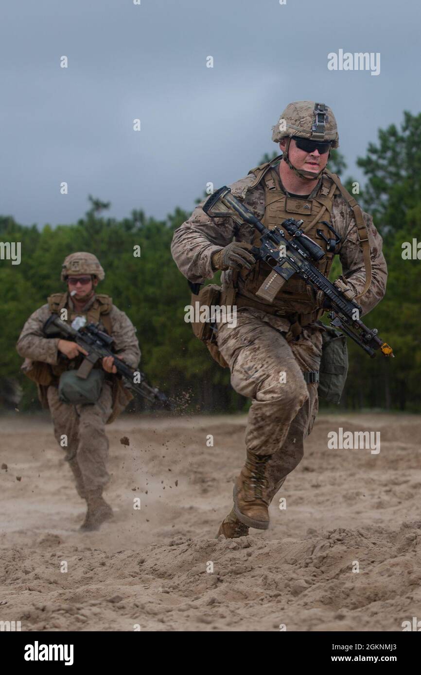 U.S. Marine Corps Lance Cpl. James Tucker, a combat engineer with 2d ...