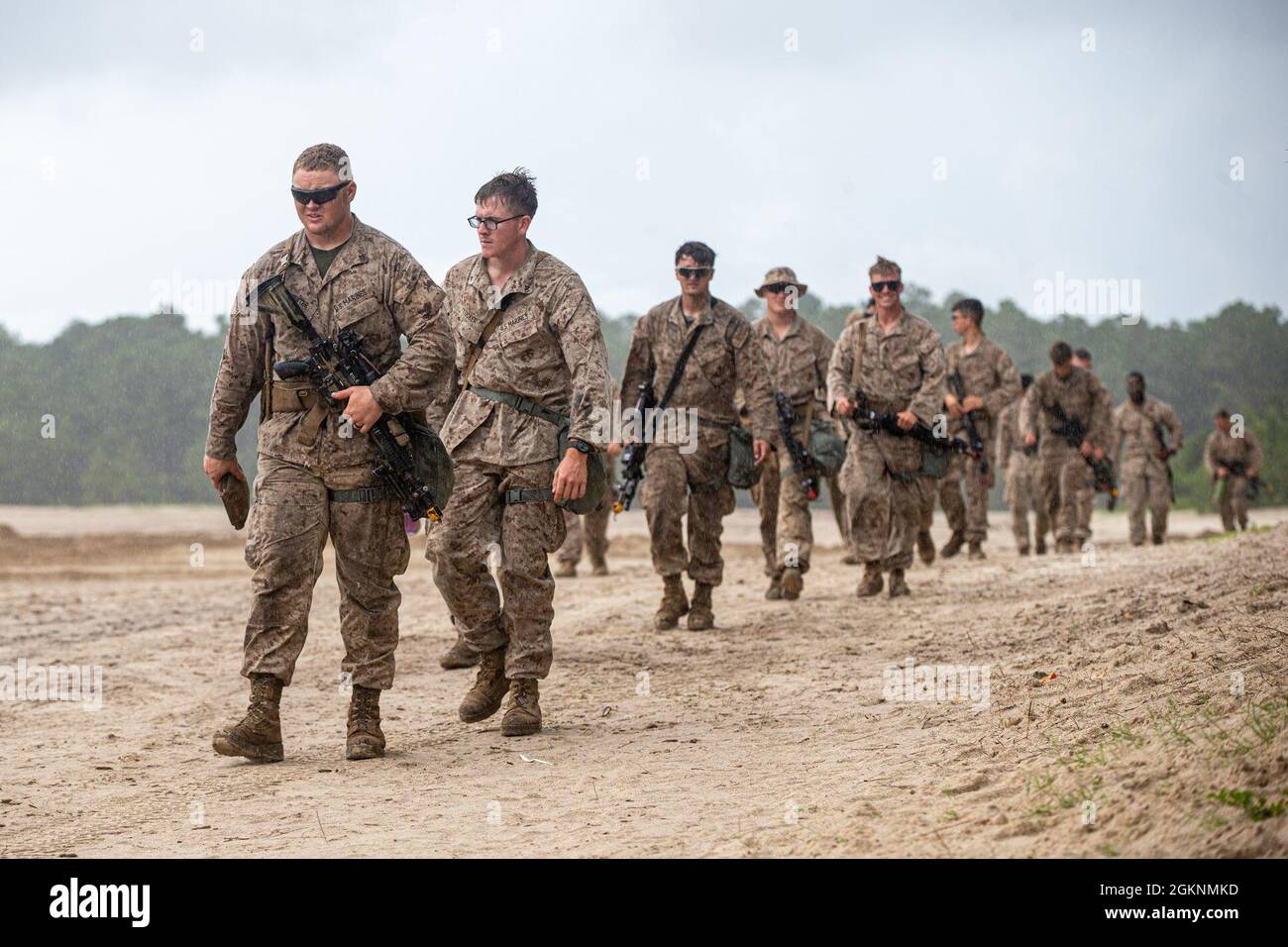 U.S. Marines with 2d Combat Engineer Battalion, 2d Marine Division ...