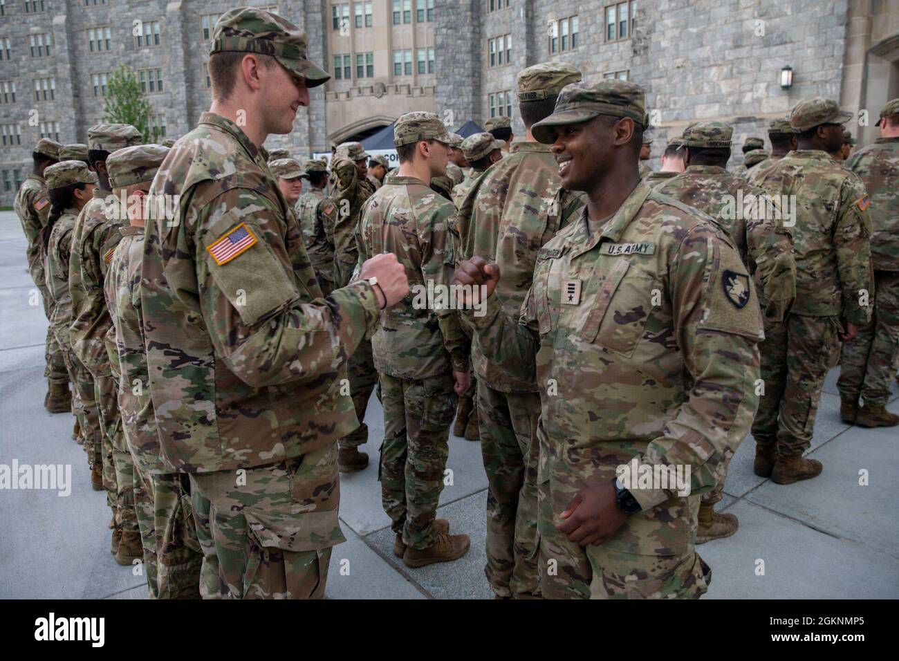 United States Military Academy cadets graduate from cadet field ...