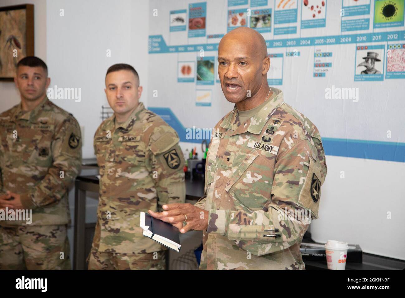 Maj. Gen. Michael Talley, U.S. Army Medical Research and Development ...
