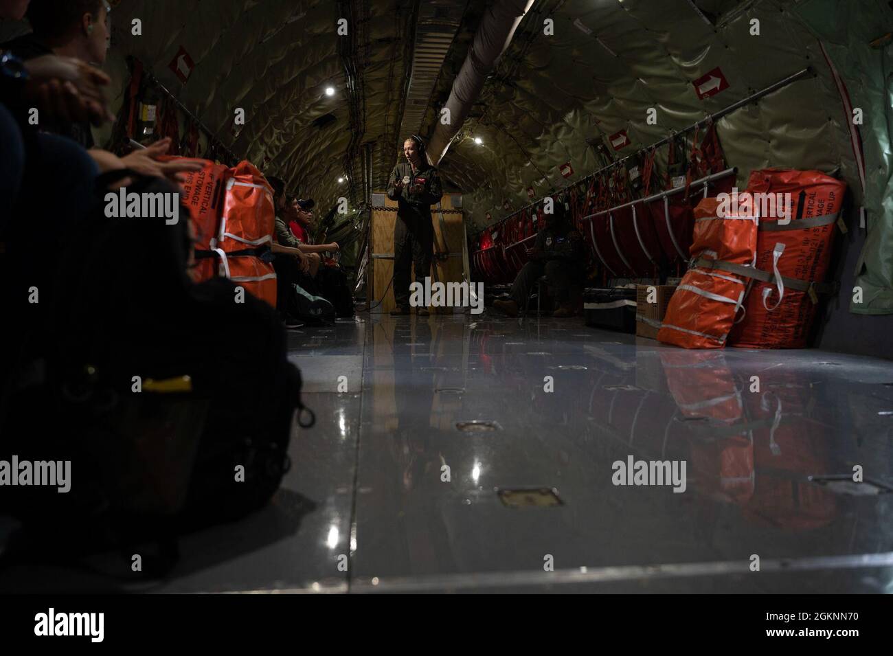 U.S. Air Force Senior Airman Theresa Minardi, 6th Air Refueling Wing KC ...