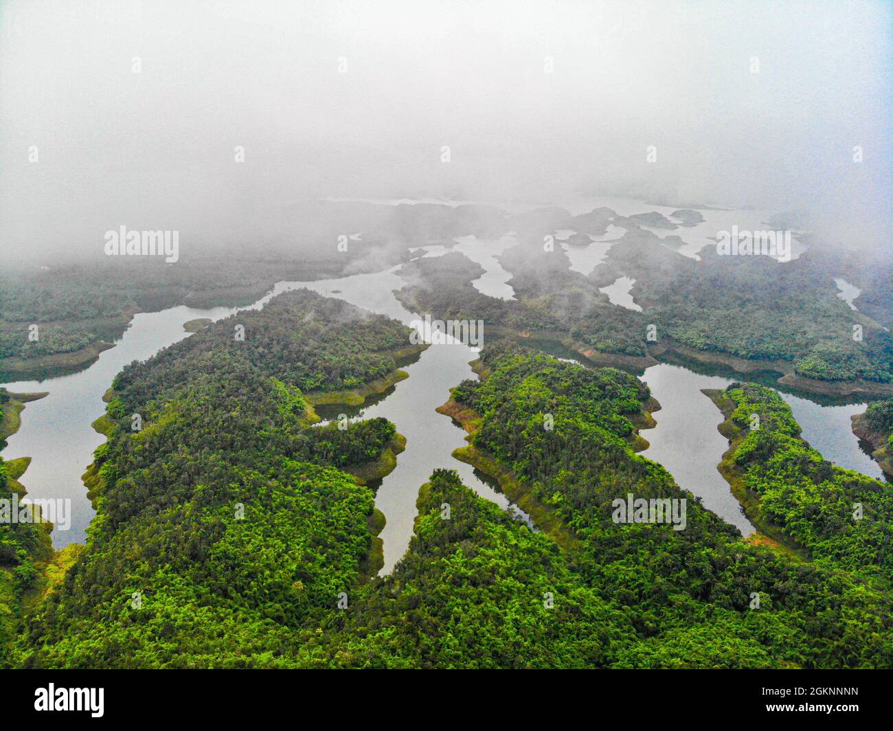 Nice Ta Dung lake in Dak Nong province central Vietnam Stock Photo - Alamy
