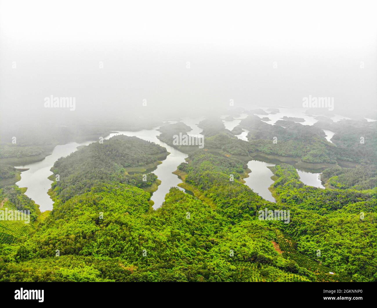 Nice Ta Dung lake in Dak Nong province central Vietnam Stock Photo - Alamy
