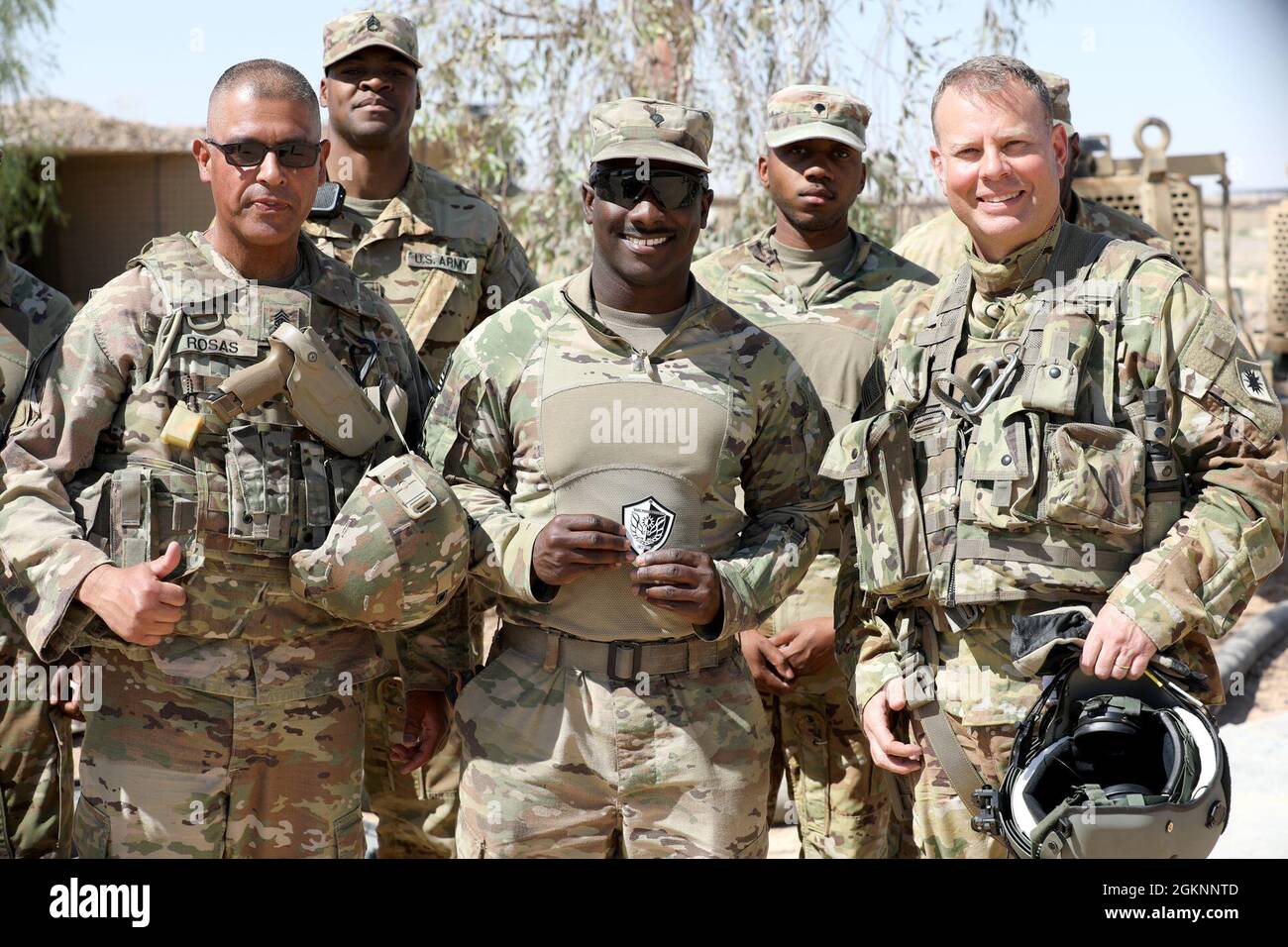 Spc. Dante Robinson, a wheeled vehicle mechanic with Echo Company ...